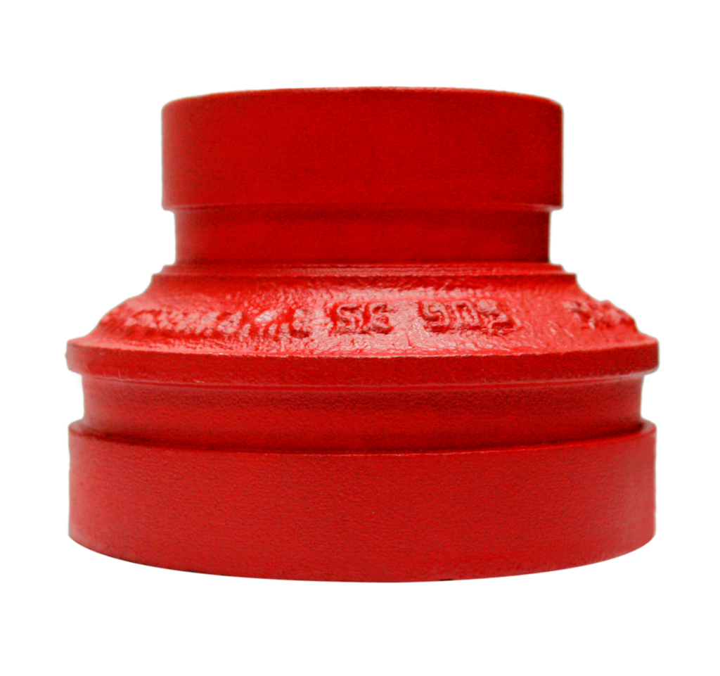 SHIELD Grooved Concentric Reducer – Threaded – NAFFCO Flow Control