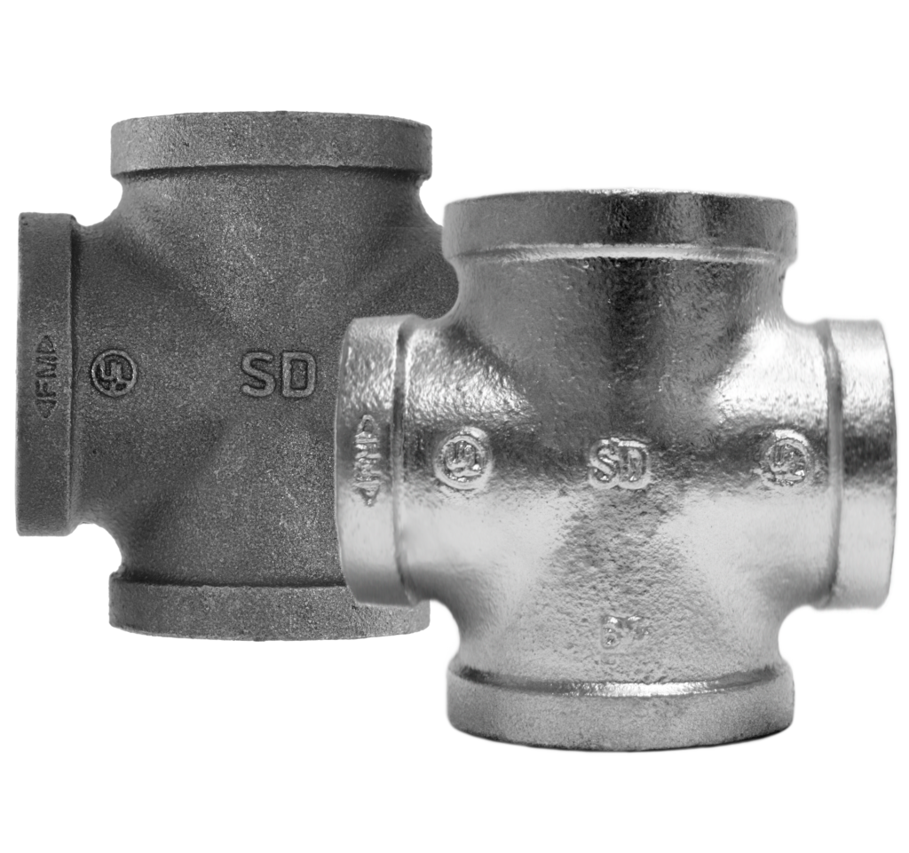 SHIELD Threaded Cross – NAFFCO Flow Control
