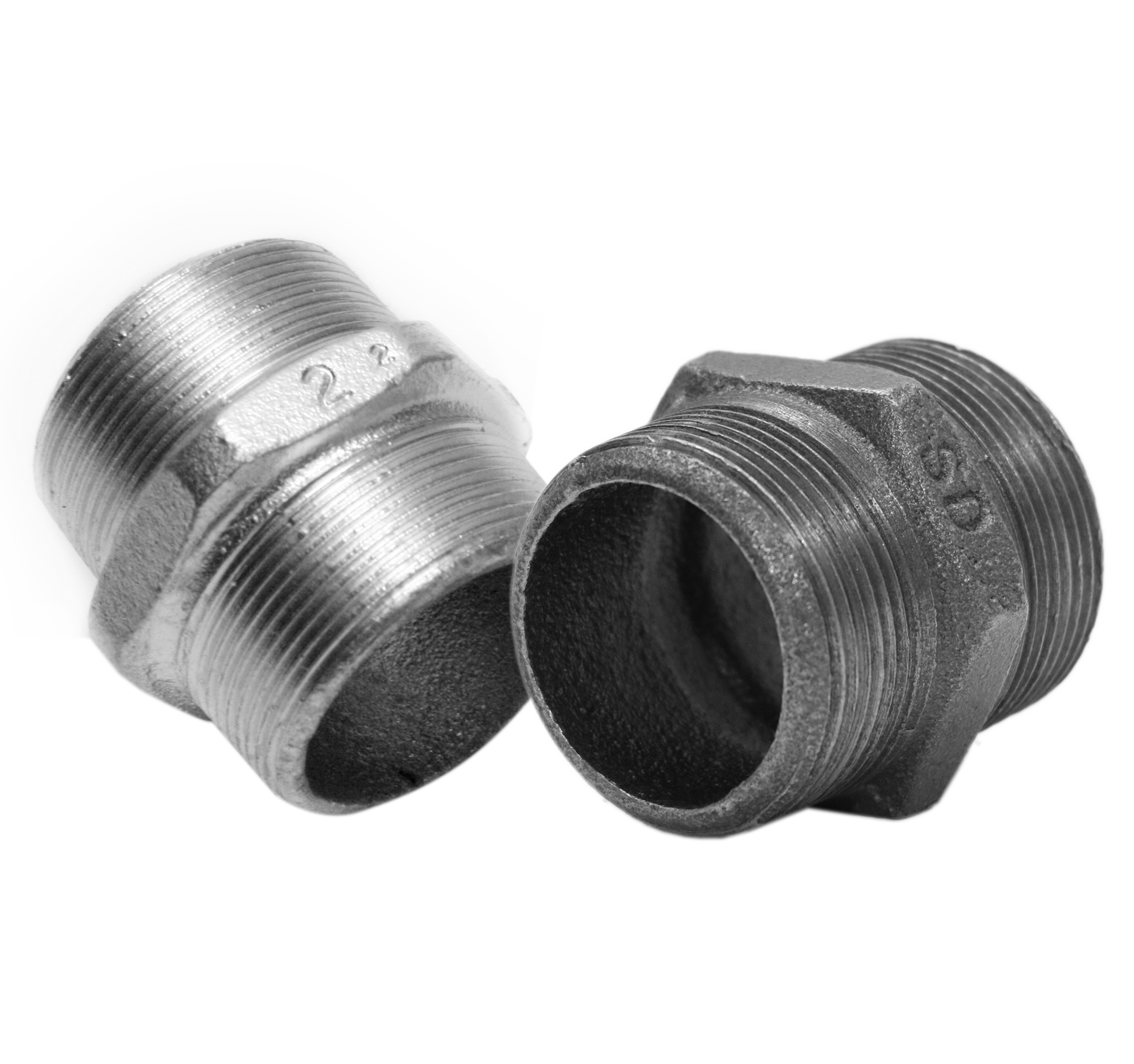 SHIELD Threaded Hex Nipple – NAFFCO Flow Control